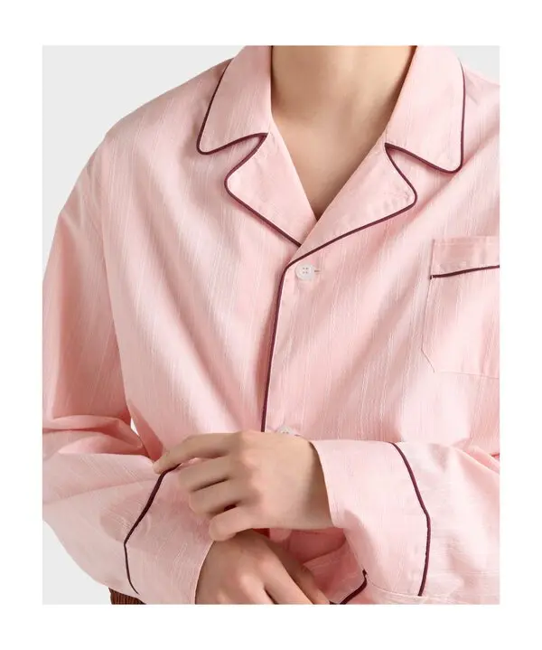 Prada Long-sleeve Shirt With Front Patch Pockets