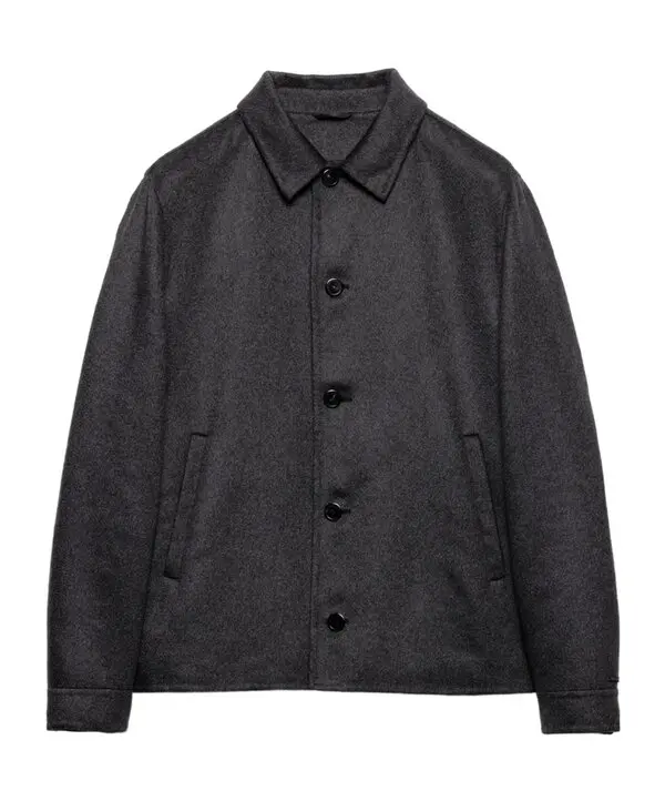 Prada Cashmere Blouson Jacket