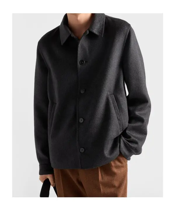 Prada Cashmere Blouson Jacket