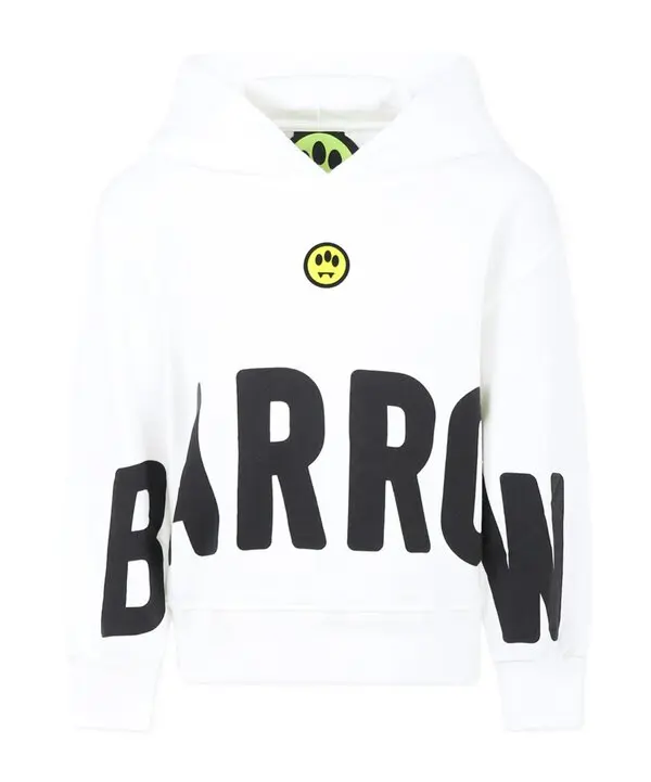BARROW Hoodie With Smiley Face And Logo Detail