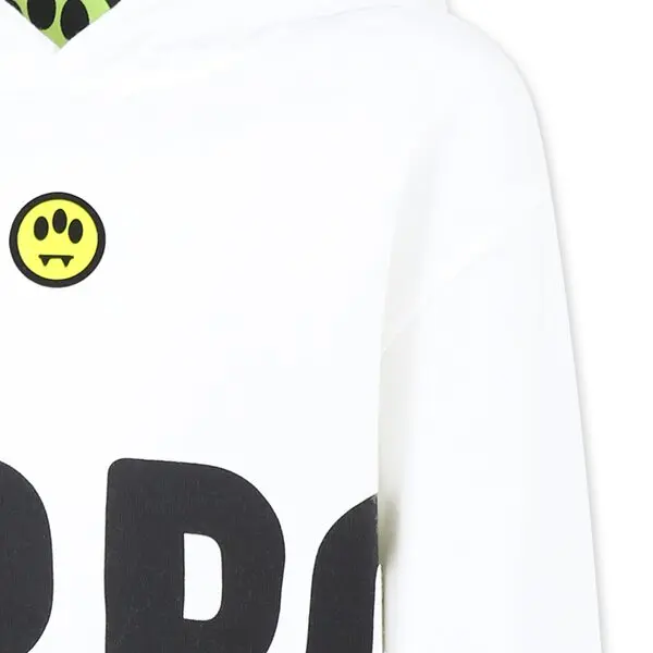 BARROW Hoodie With Smiley Face And Logo Detail