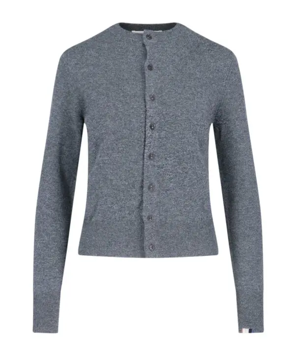 Extreme Cashmere N300 Little 2 Knitted Cardigan - Gray