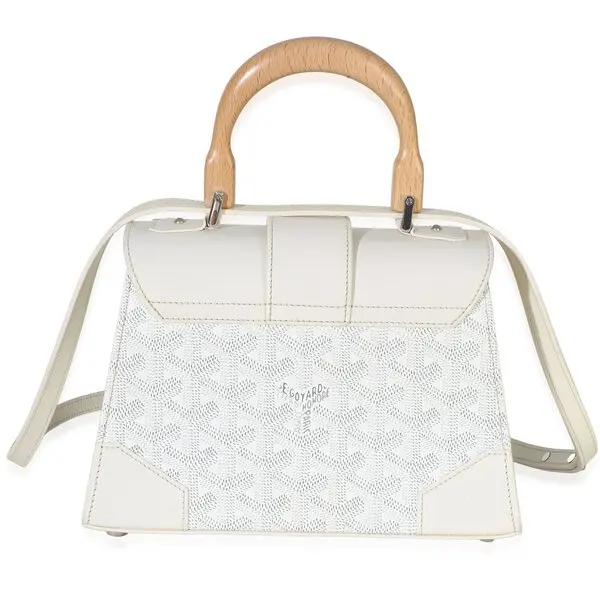 Goyard Goyardine Canvas Structure Saigon Top Handle Bag