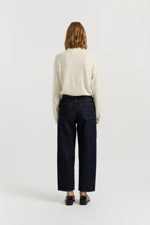 Chinti & Parker Wool-cashmere Snoopy Polo Sweater - Cream