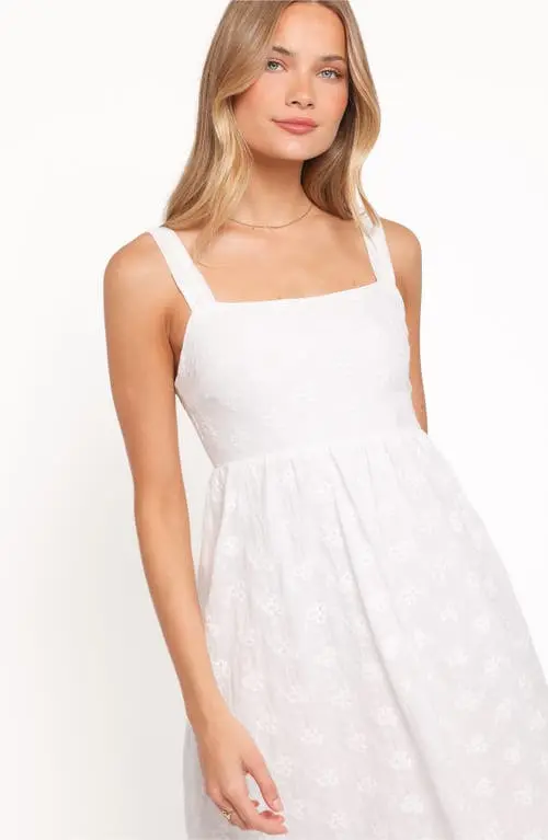 PETAL & PUP Embroidered Cotton Maxi Dress
