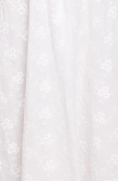 PETAL & PUP Embroidered Cotton Maxi Dress