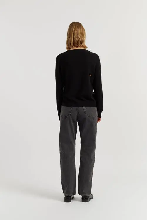 Chinti & Parker Wool-cashmere Snoopy Boo Sweater