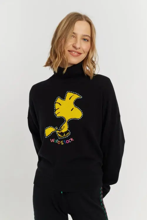 Chinti & Parker Wool-cashmere Woodstock Roll Neck Sweater