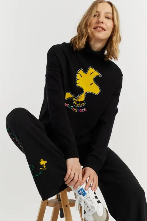 Chinti & Parker Wool-cashmere Woodstock Roll Neck Sweater