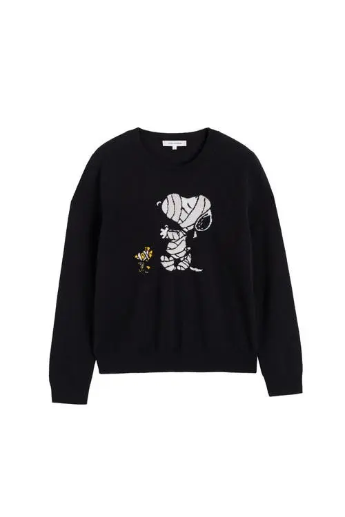 Chinti & Parker Wool-cashmere Snoopy Mummy Sweater