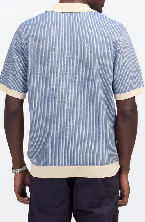 Madewell Johnny Collar Tuck Stitch Polo