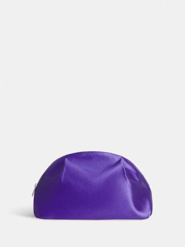 REFORMATION Molly Maude Clutch Satin