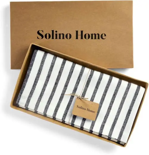 Solino Home Linen Tableclothmadison Stripe