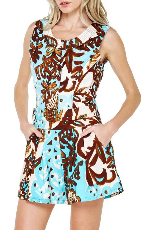 CIEBON Akia Sleeveless Cotton Romper