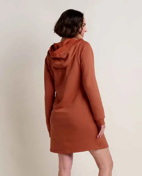 TOAD & CO Fernscape Long Sleeve Hooded Dress