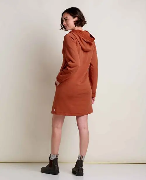 TOAD & CO Fernscape Long Sleeve Hooded Dress
