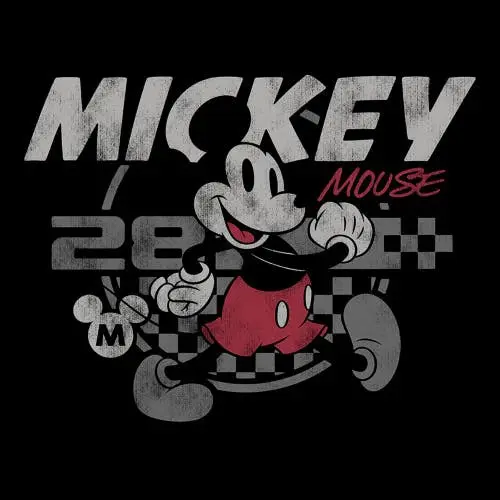 MICKEY & FRIENDS Original Pose 28 Short Sleeve Graphic T-shirt