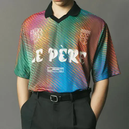 LE PERE Fc Amado Kit Short Sleeve Jersey - Rainbow Dot