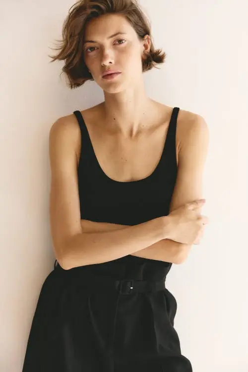 H&m Viscose-blend Shorts With Belt