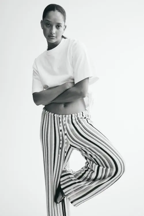 H&m Knit Drawstring Pants