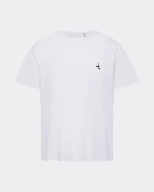 LE PERE Kami Logo Tee Shirt - White