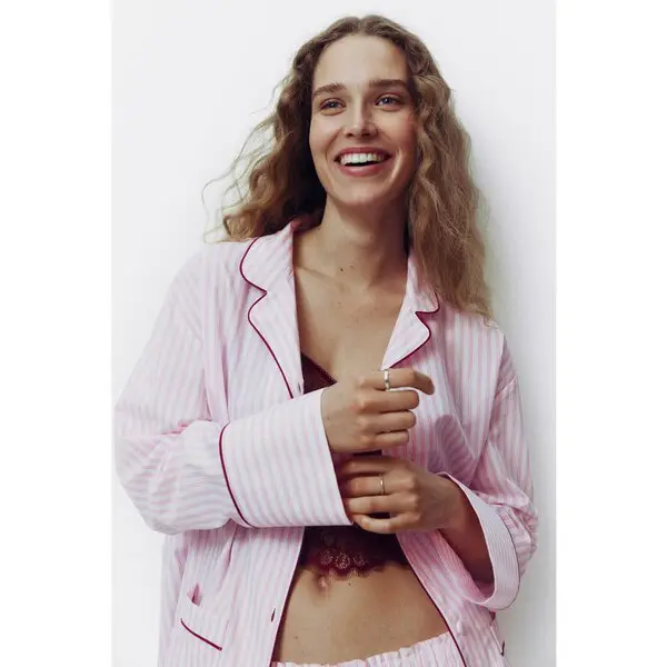 H&m Cotton Pajama Shirt