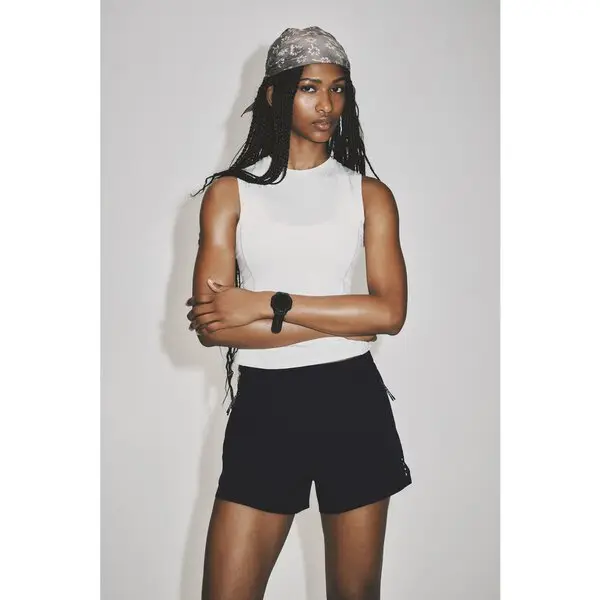H&m Regular-fit Track Shorts With Pockets - Black