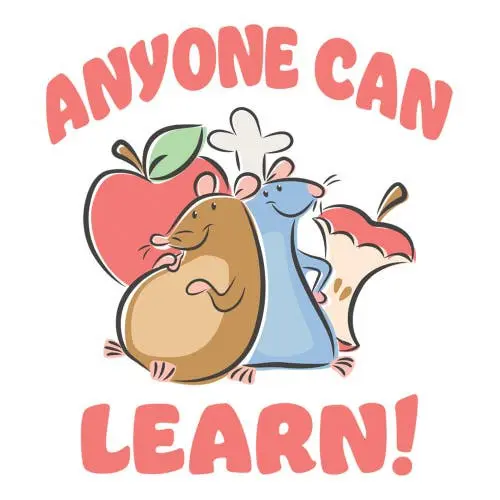 RATATOUILLE Anyone Can Learn Drawing Graphic T-shirt