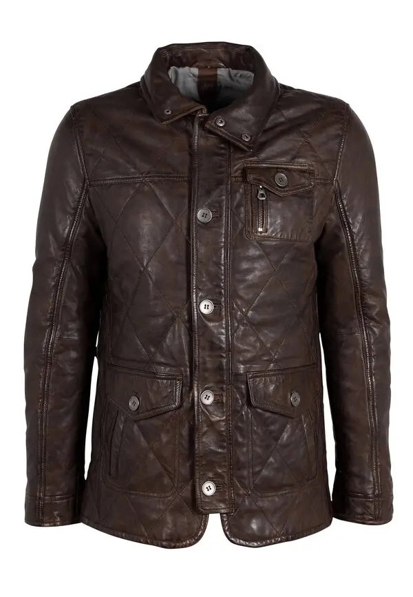 Mauritius Kalisdo Quilted Leather Jacket