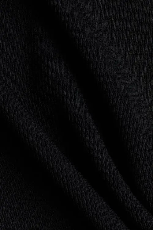 H&M Ribbed Viscose Blend Skirt