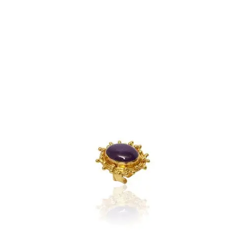 Sylvia Toledano Stone Dots Ring - Amethyst