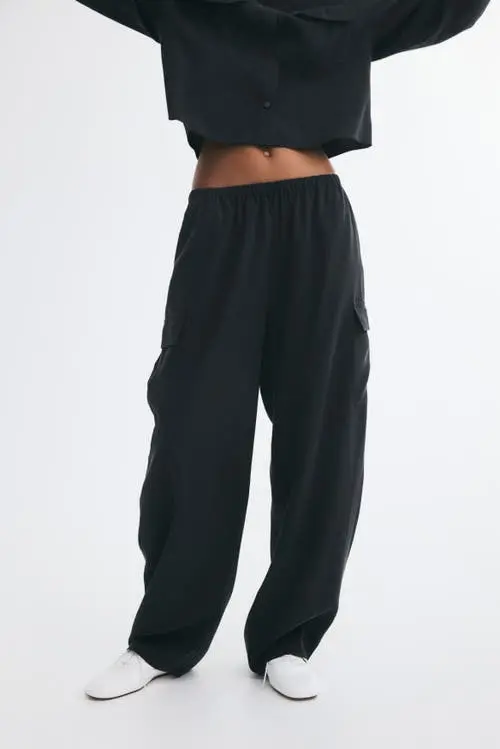 H&m Viscose-blend Pull-on Pants