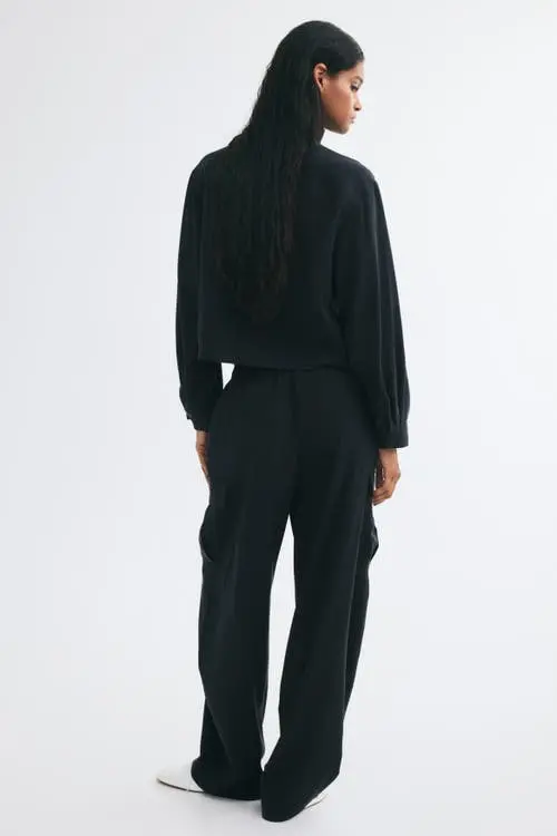 H&m Viscose-blend Pull-on Pants