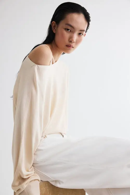 H&m Off-the-shoulder Sweater