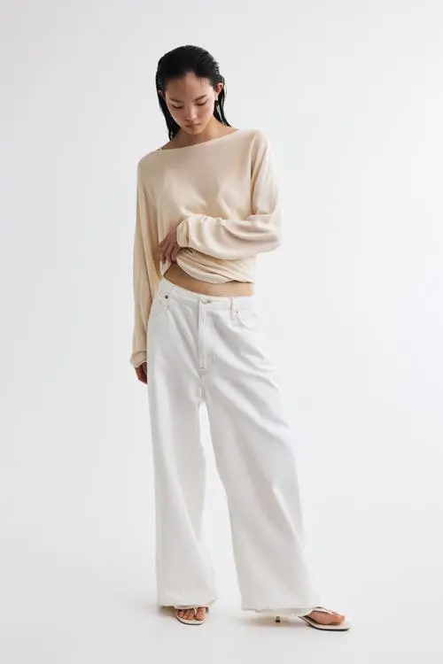 H&m Off-the-shoulder Sweater
