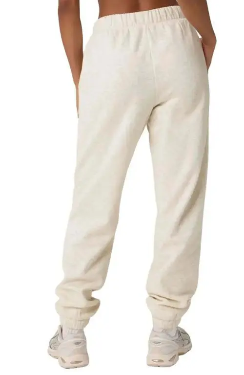 FABLETICS Cozy Fleece Sweatpant - Bone Heather