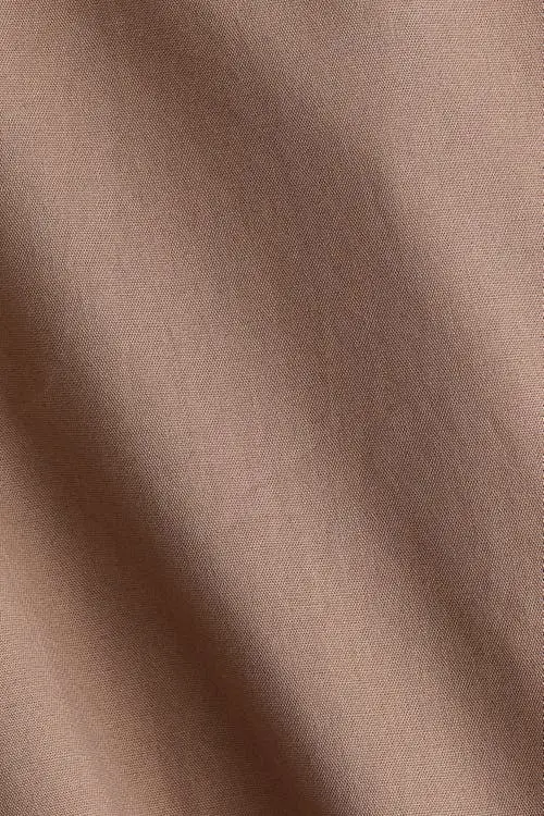H&m Poplin Peplum Shirt