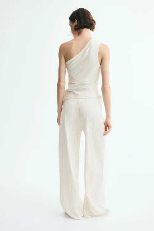 H&m Cotton-blend Pull-on Pants