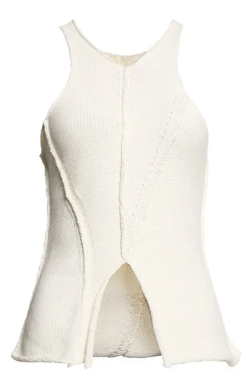 AISLING CAMPS Eddy Cotton Blend Sweater Tank