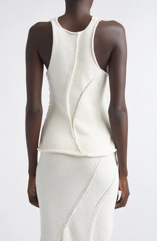 AISLING CAMPS Eddy Cotton Blend Sweater Tank