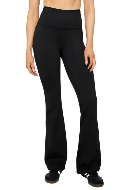 FABLETICS Boost Powerhold High-waisted Flare Pant - Black