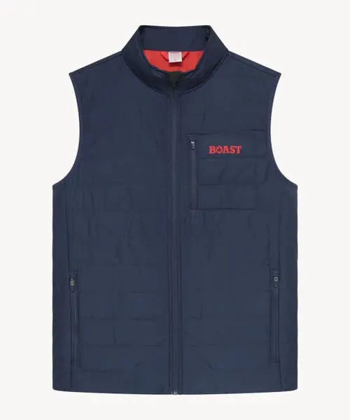 Boast Lightweight Quilted Vest 2.0 - Navy