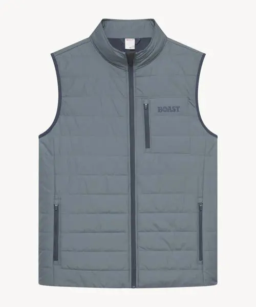 Boast Lightweight Quilted Vest 2.0 - Storm Grey