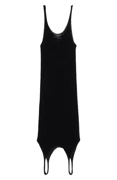 AISLING CAMPS Flip Cotton Blend Rib Sweater Tank