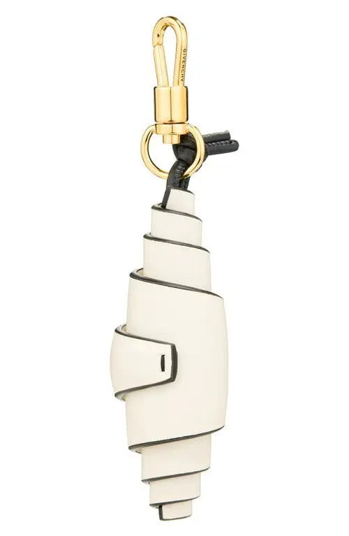 Givenchy Lucky Charms Croissant Bag Charm - Ivory
