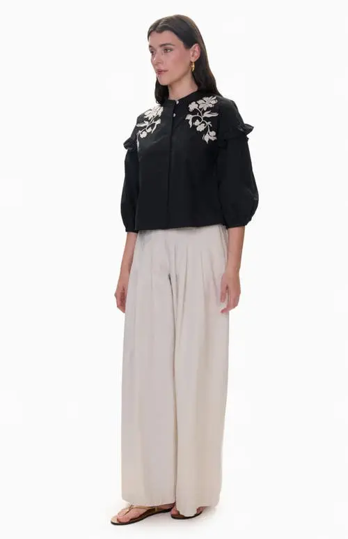 Rebecca Taylor Lydia Applique Top