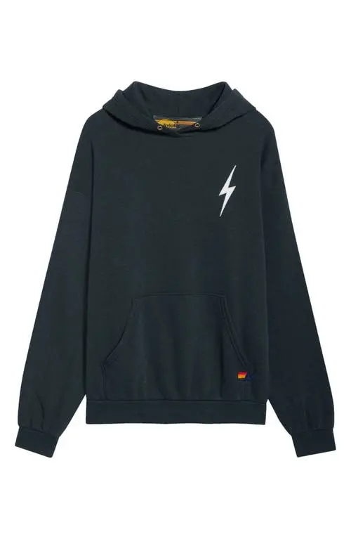 Aviator Nation Bolt Stitch Hoodie - Charcoal