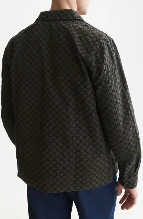 Scotch & Soda Broderie Anglaise Coach Jacket