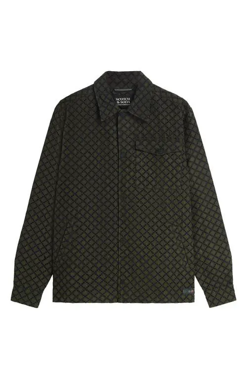 Scotch & Soda Broderie Anglaise Coach Jacket