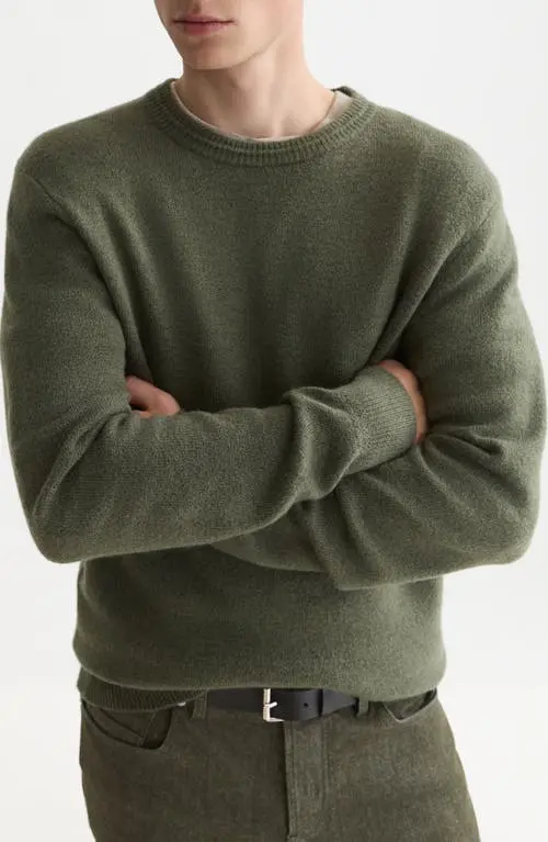Scotch & Soda Soft Knit Crewneck Sweater - Forest Night
